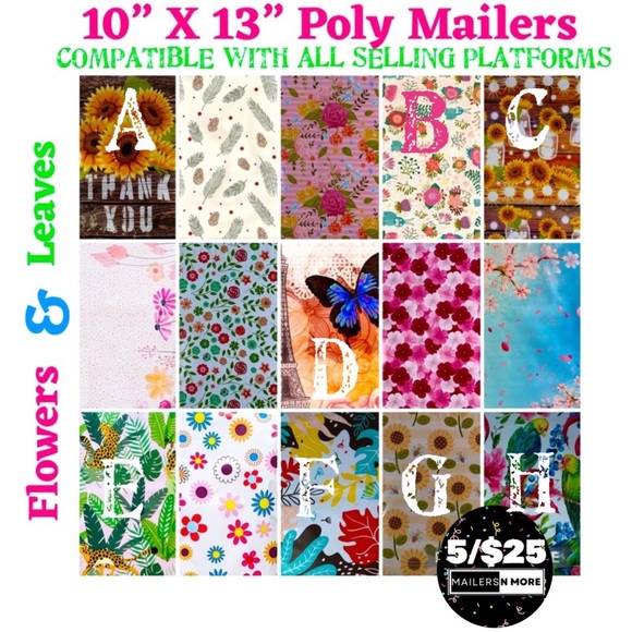 Mailers N More | Office | Poly Mailers Shipping Envelopes Flowers ...
